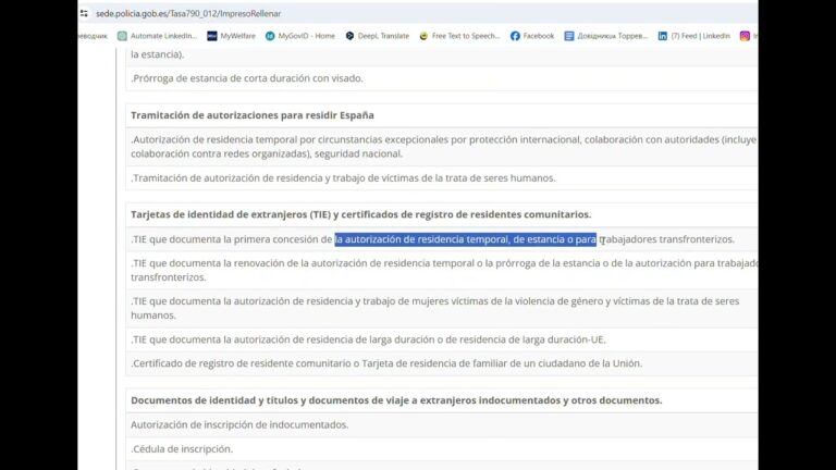 Cómo rellenar la tasa 790 012: guía paso a paso para completar ...